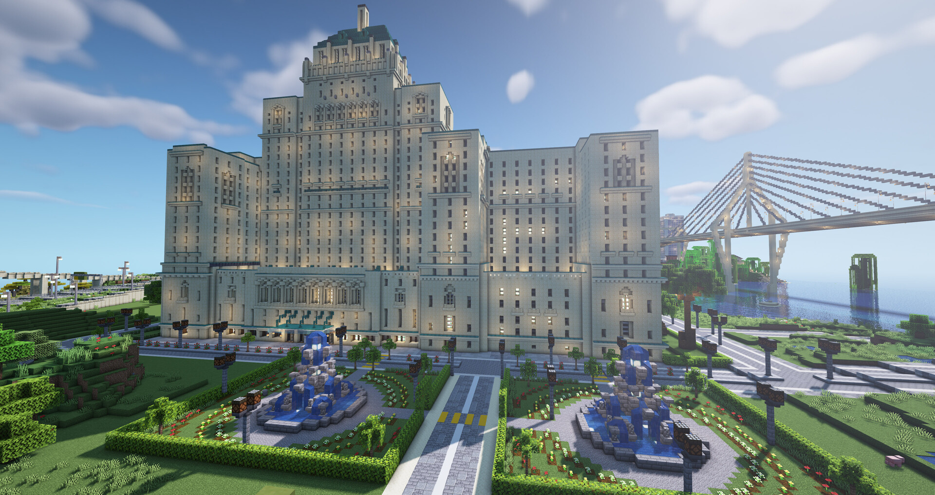 Toronto Fairmont Royal York (Java 1.17.1) Minecraft Map
