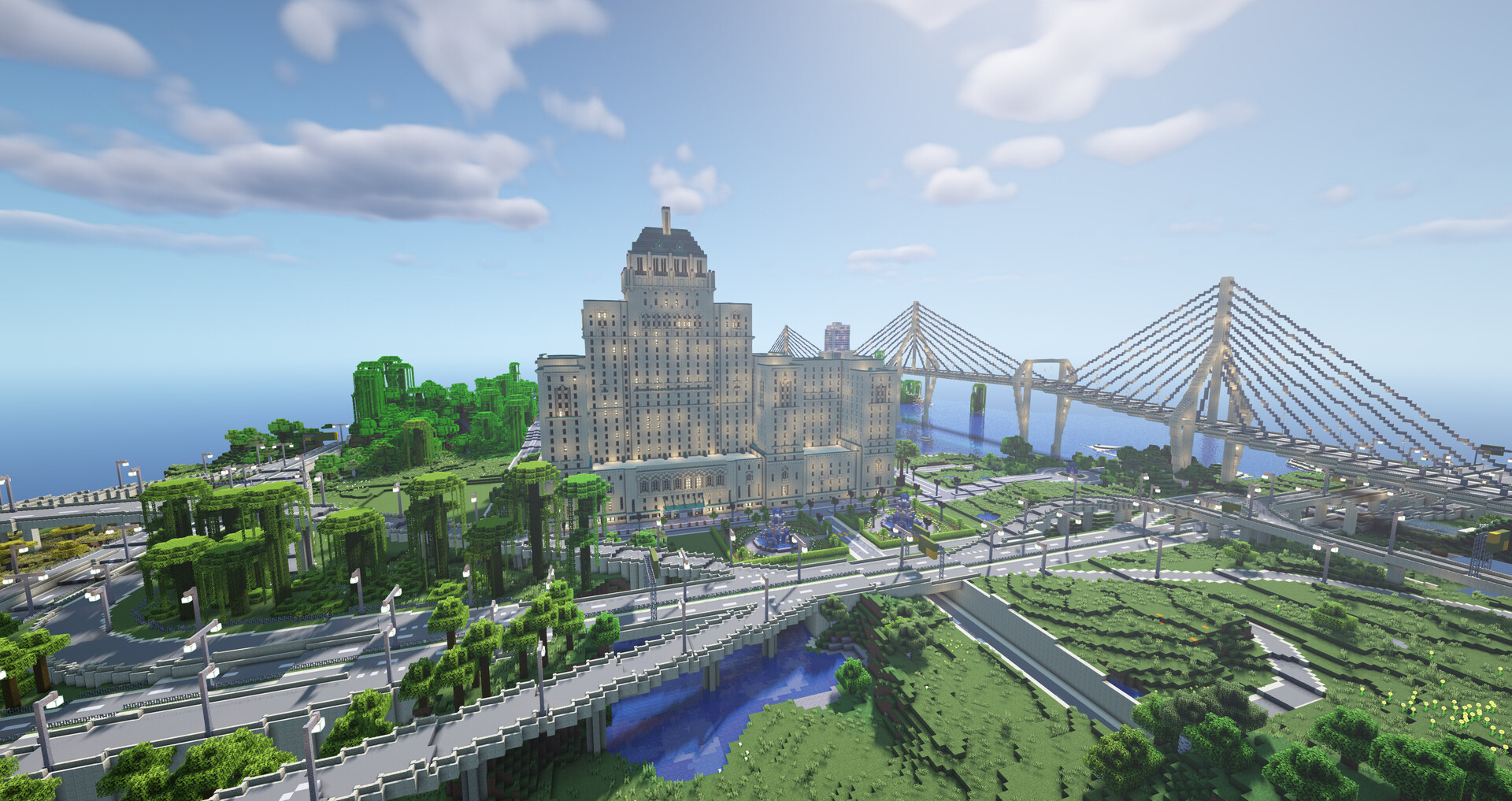 Toronto Fairmont Royal York (Java 1.17.1) Minecraft Map