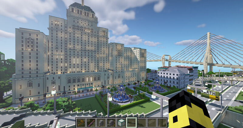 Toronto Fairmont Royal York (Java 1.17.1) Minecraft Map
