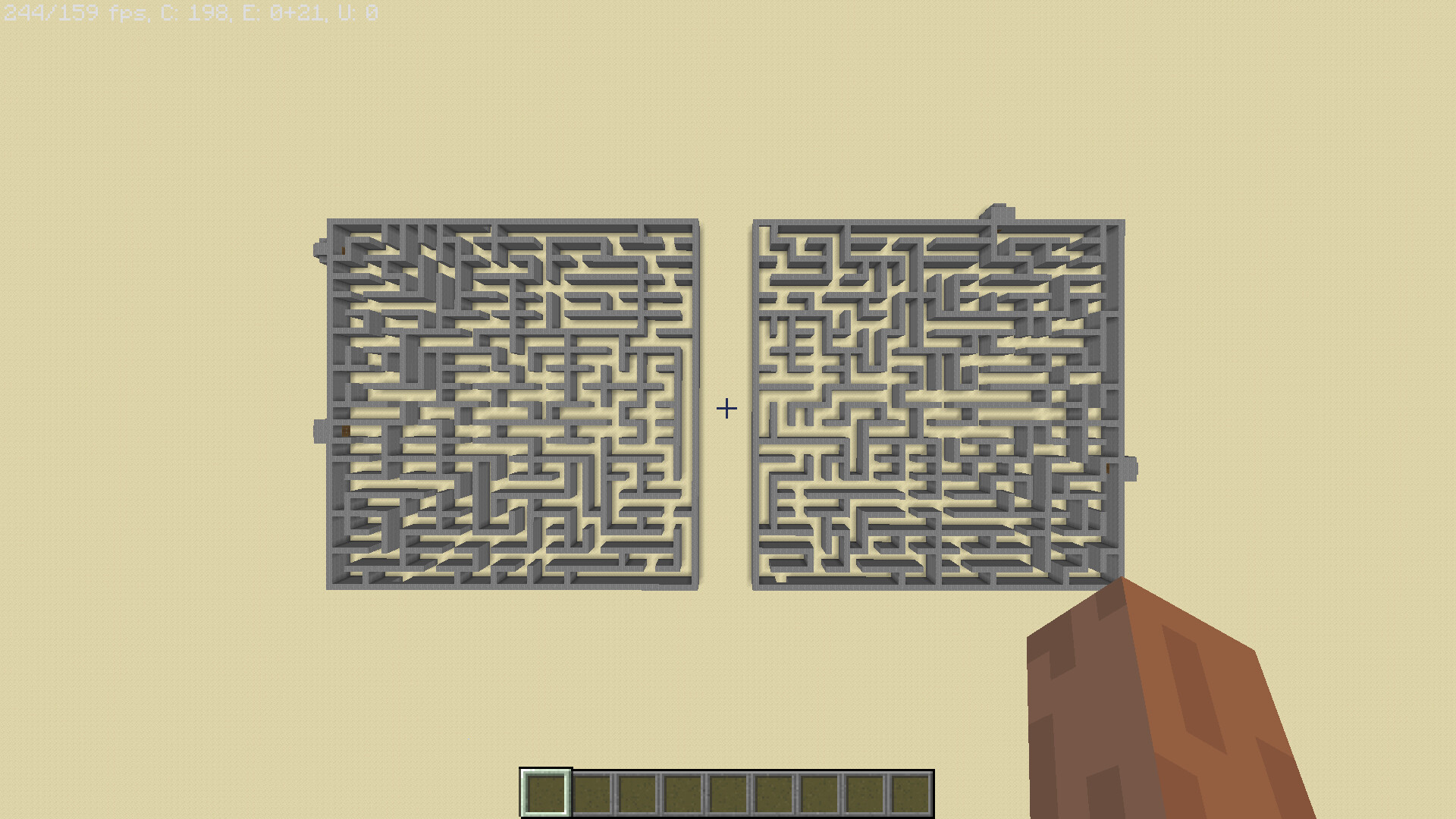 Complex maze Minecraft Map