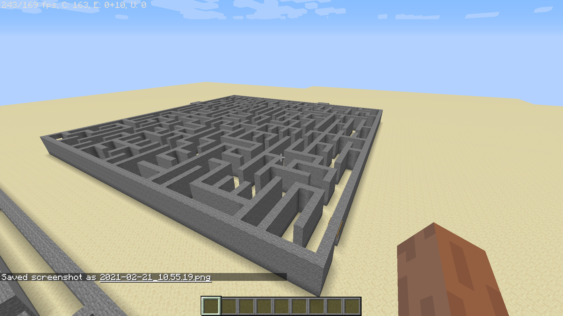 Complex maze Minecraft Map