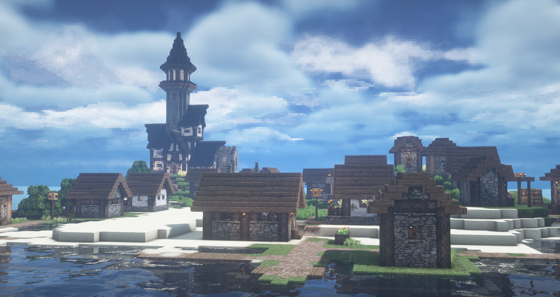 Fantasy Lighthouse Minecraft Map