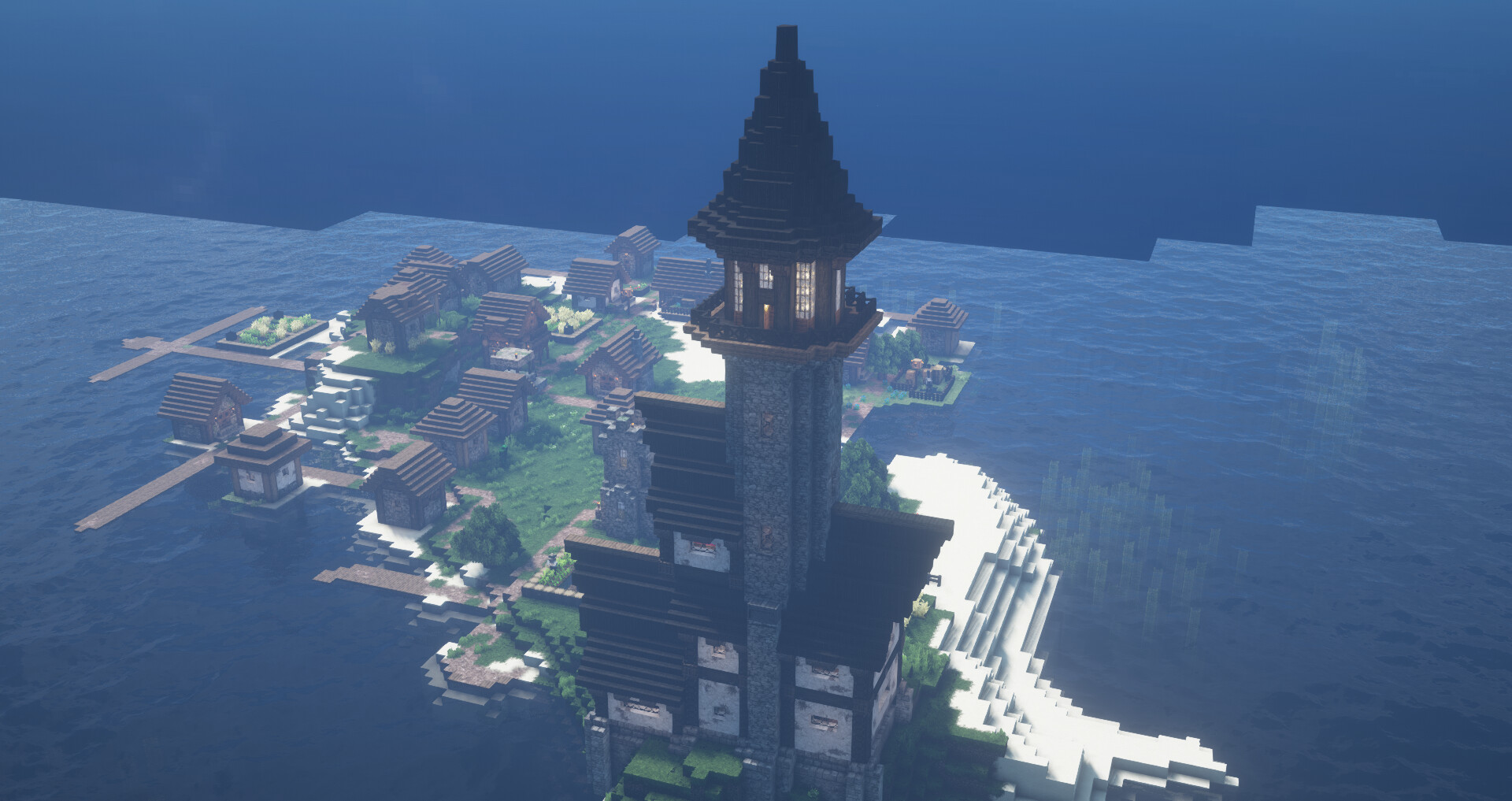 Fantasy Lighthouse Minecraft Map