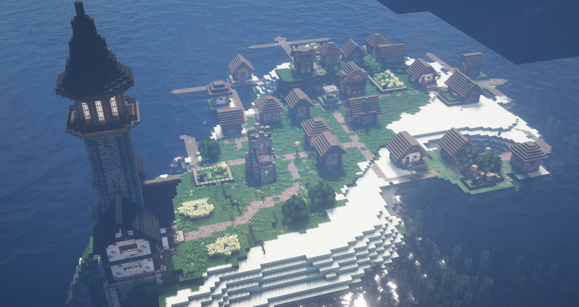 Fantasy Lighthouse Minecraft Map