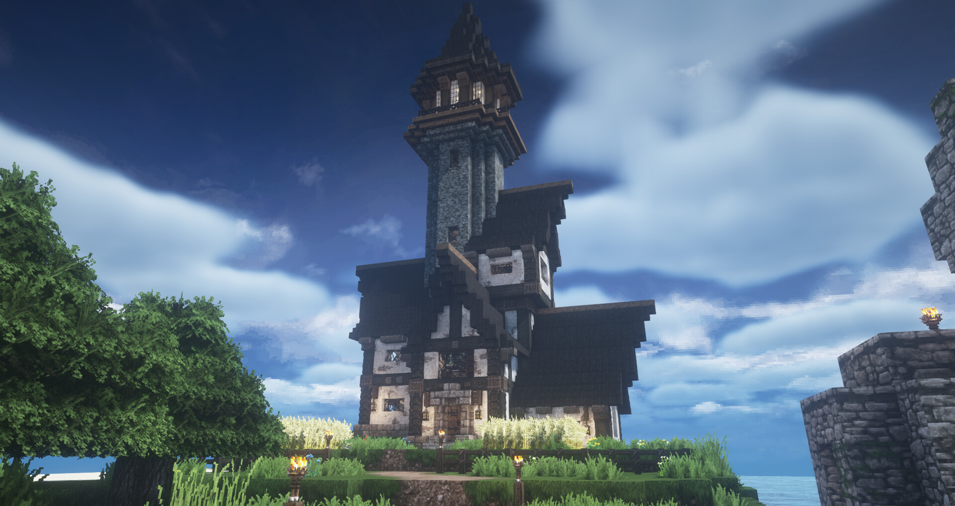 Fantasy Lighthouse Minecraft Map