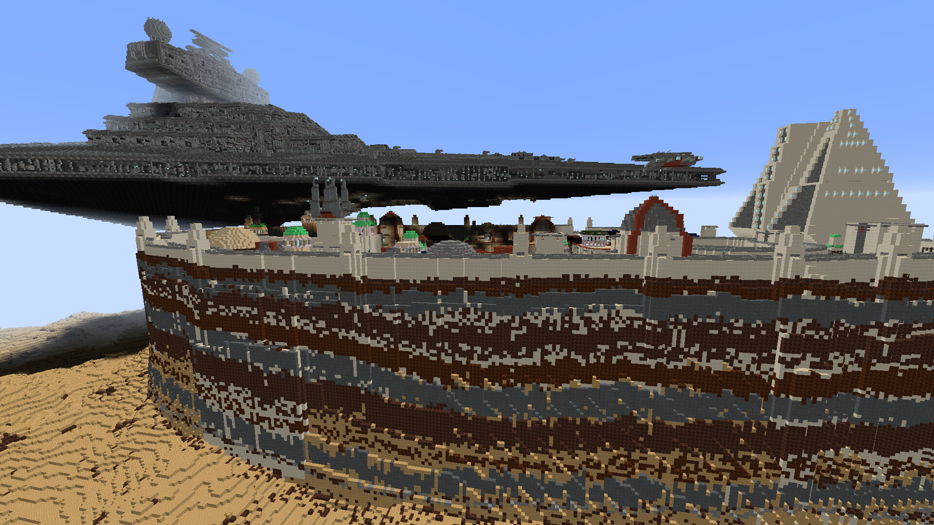 Imperial Jedha (Star Wars planet) Minecraft Map