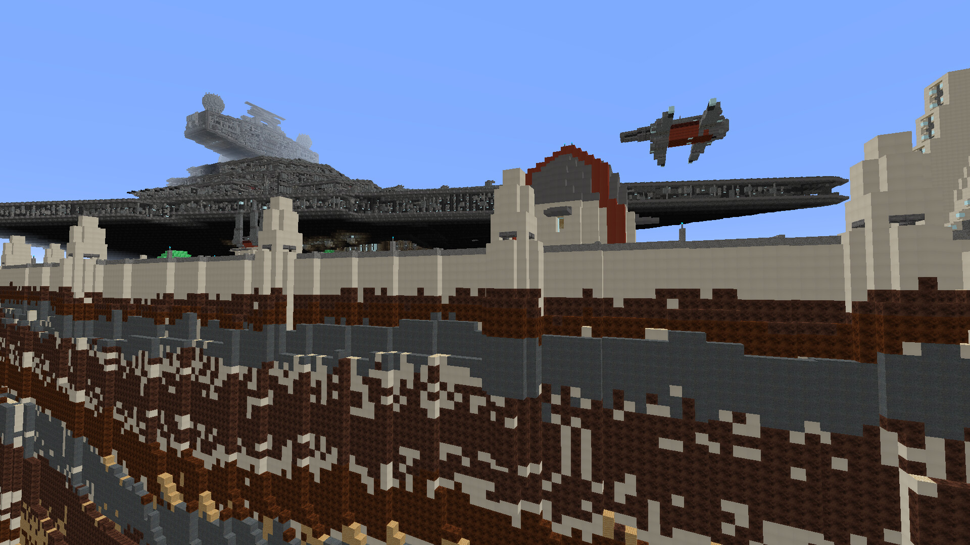 Imperial Jedha (Star Wars planet) Minecraft Map