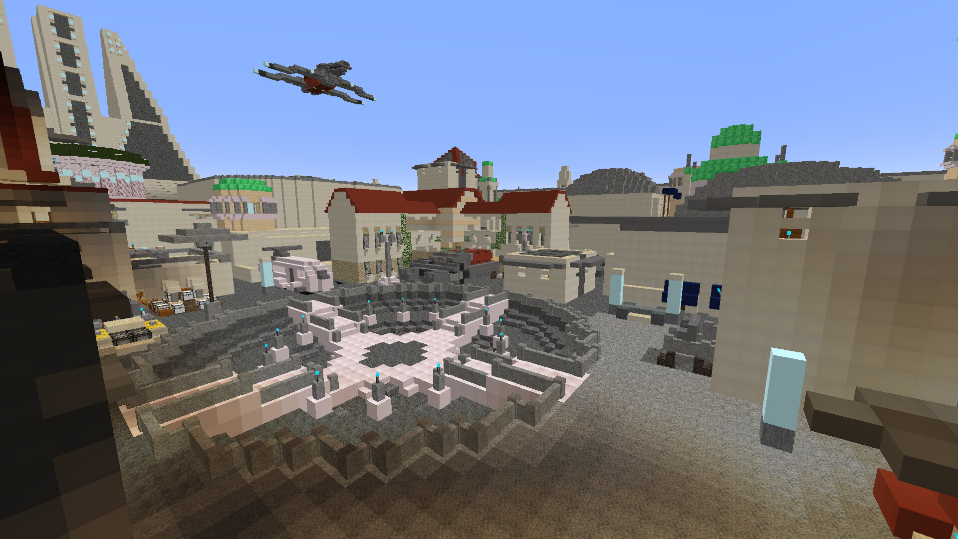 Imperial Jedha (Star Wars planet) Minecraft Map