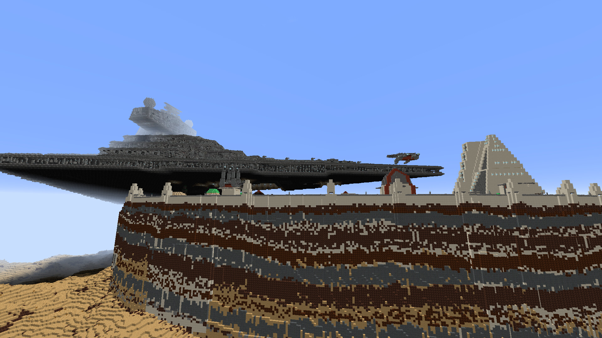 Imperial Jedha (Star Wars planet) Minecraft Map