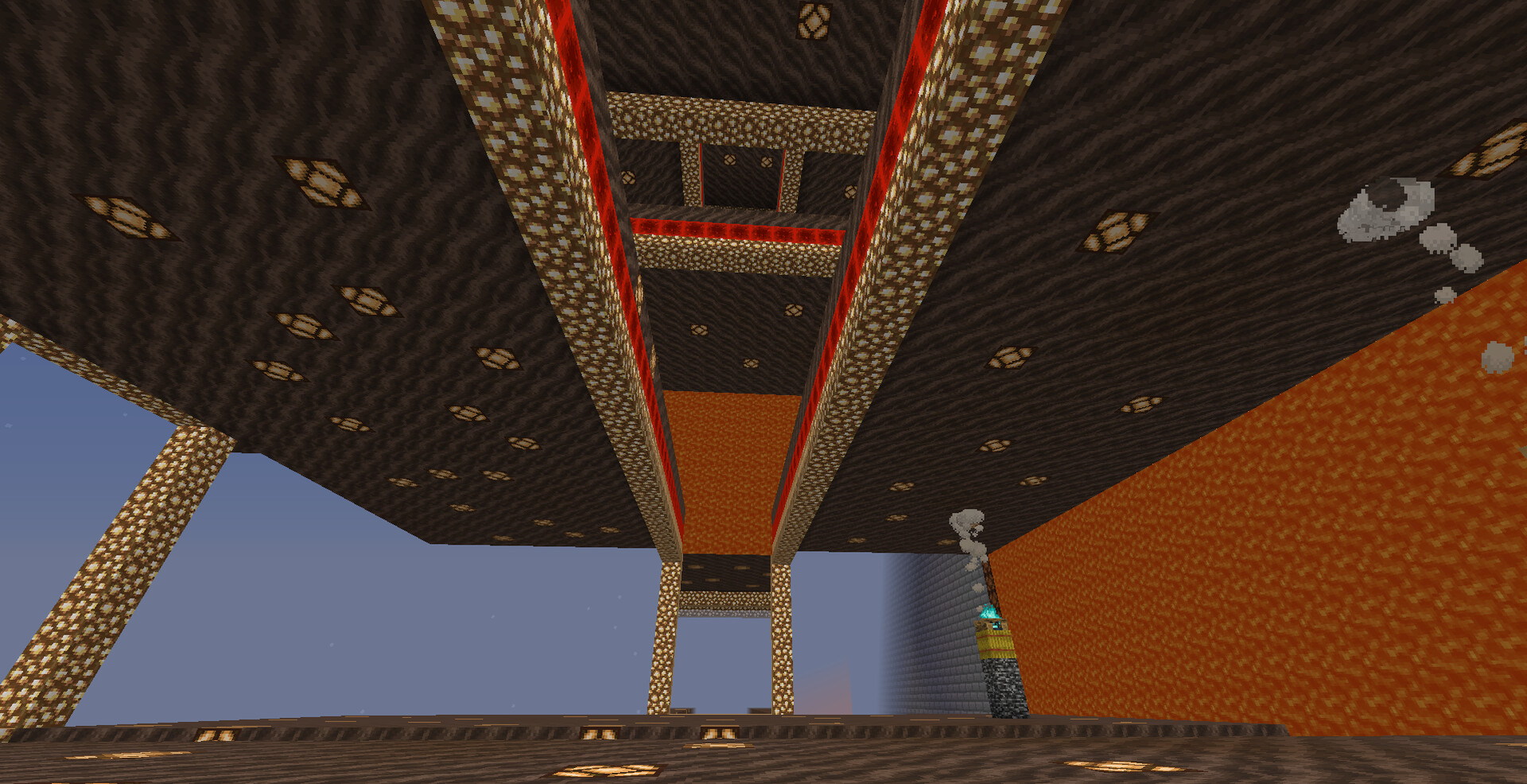 Non-Euclidean Mega Arena Minecraft Map