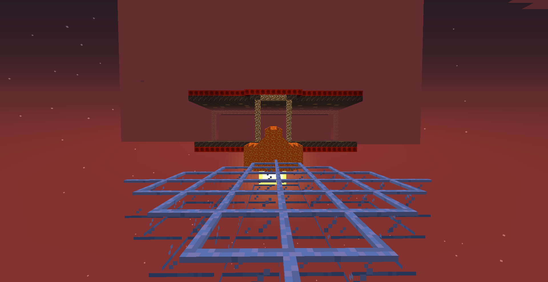 Non-Euclidean Mega Arena Minecraft Map