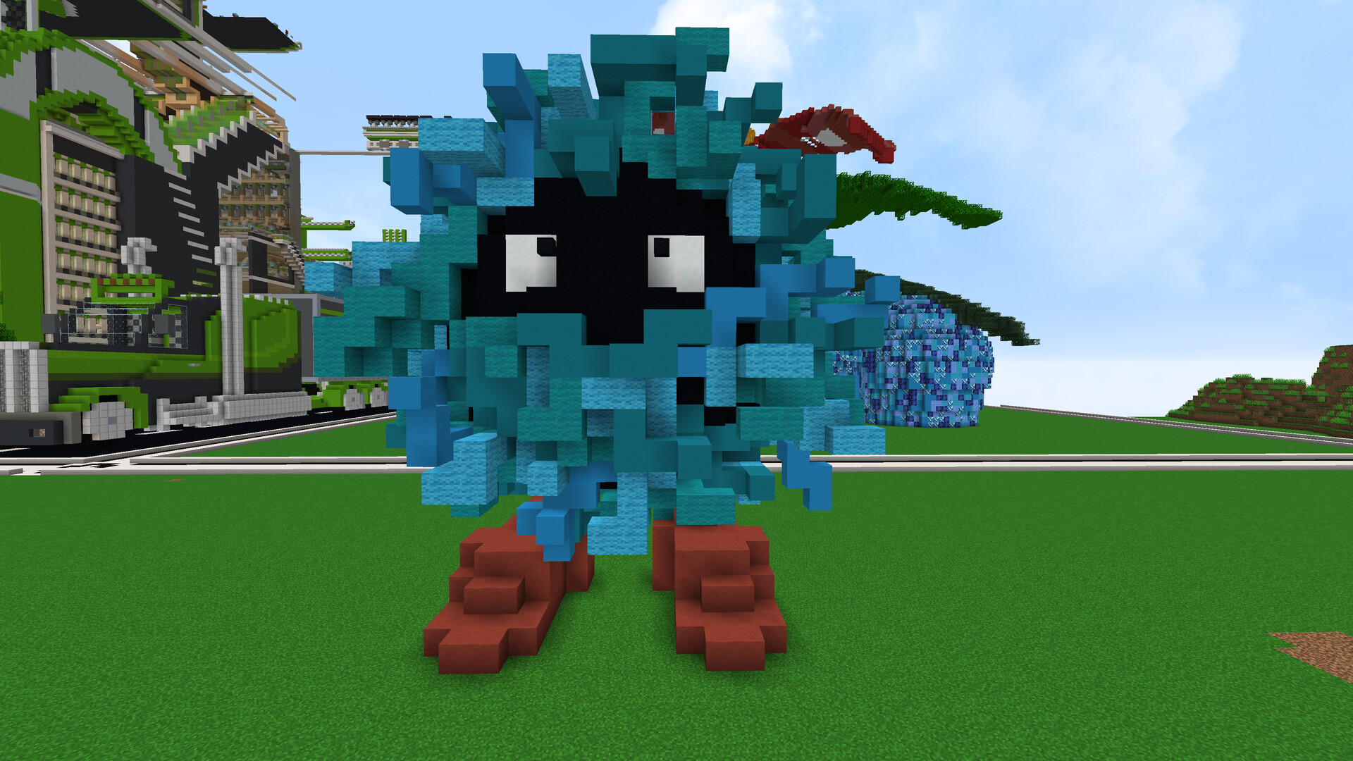 Tangela, Tentacruel + Graveler - downloadable Minecraft Map