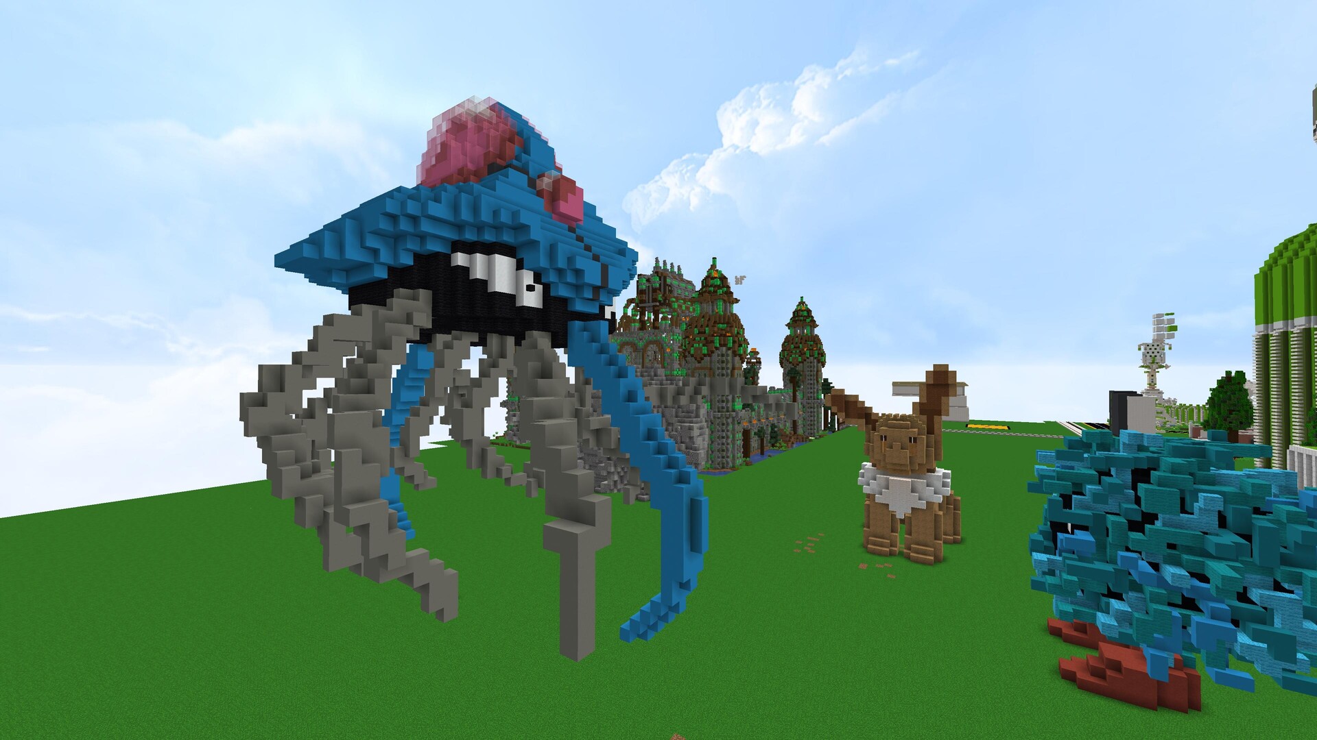 Tangela, Tentacruel + Graveler - downloadable Minecraft Map