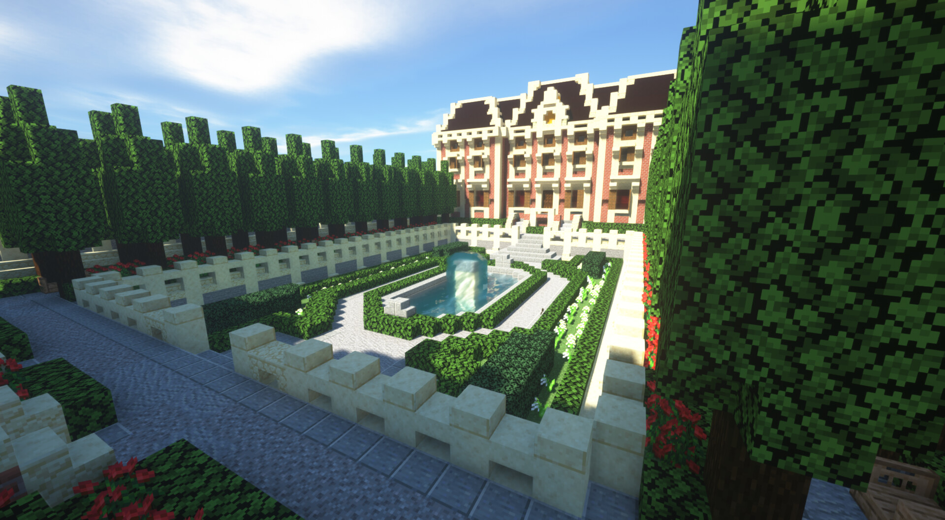 [Small Palace/Chateau] [Under construction] Minecraft Map
