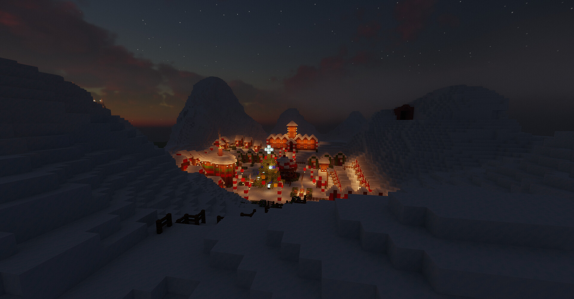 The Nightmare Before Christmas Minecraft Map