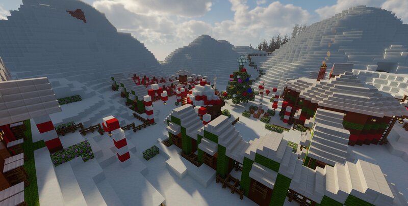 The Nightmare Before Christmas Minecraft Map