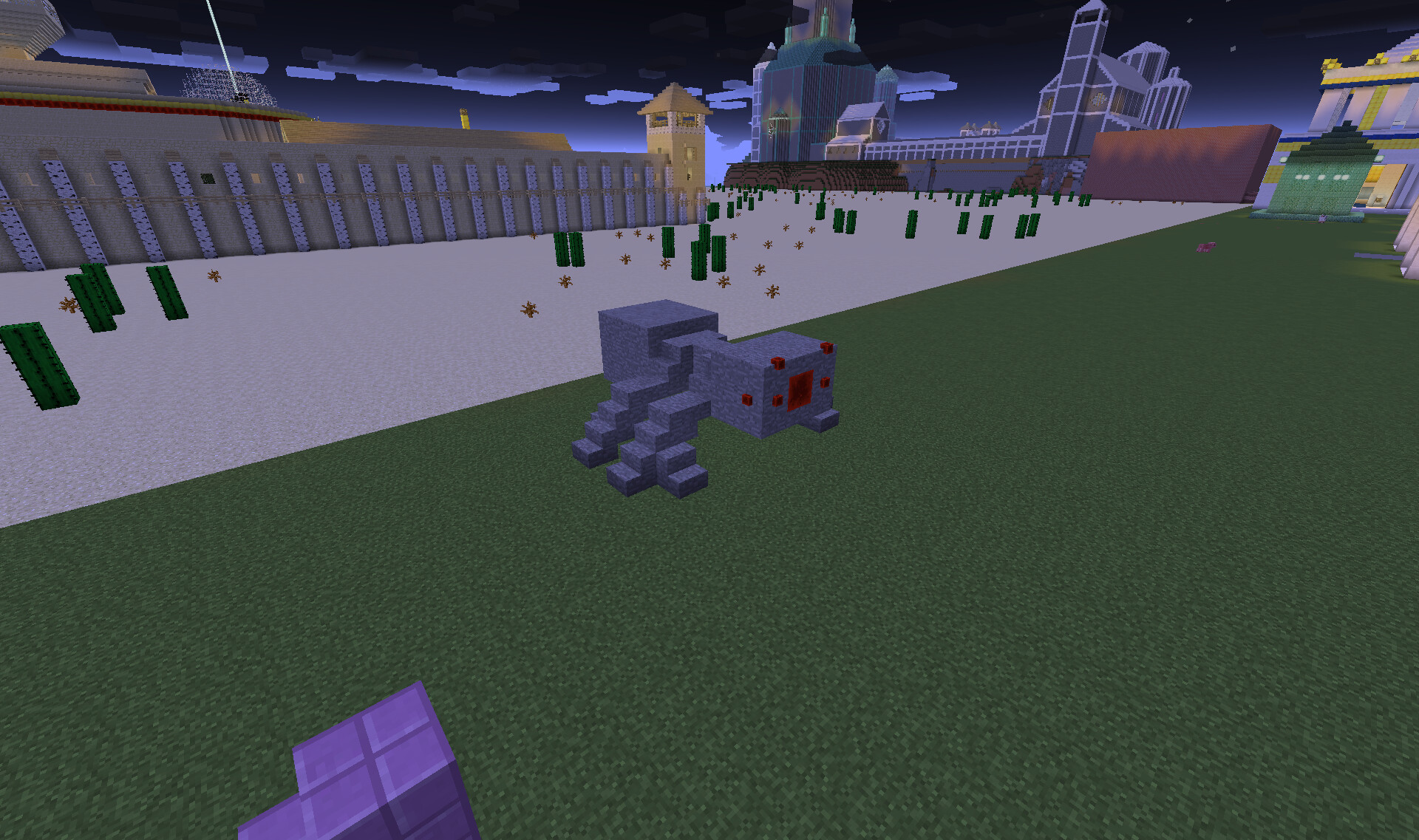 Small Spider Statue Minecraft Map