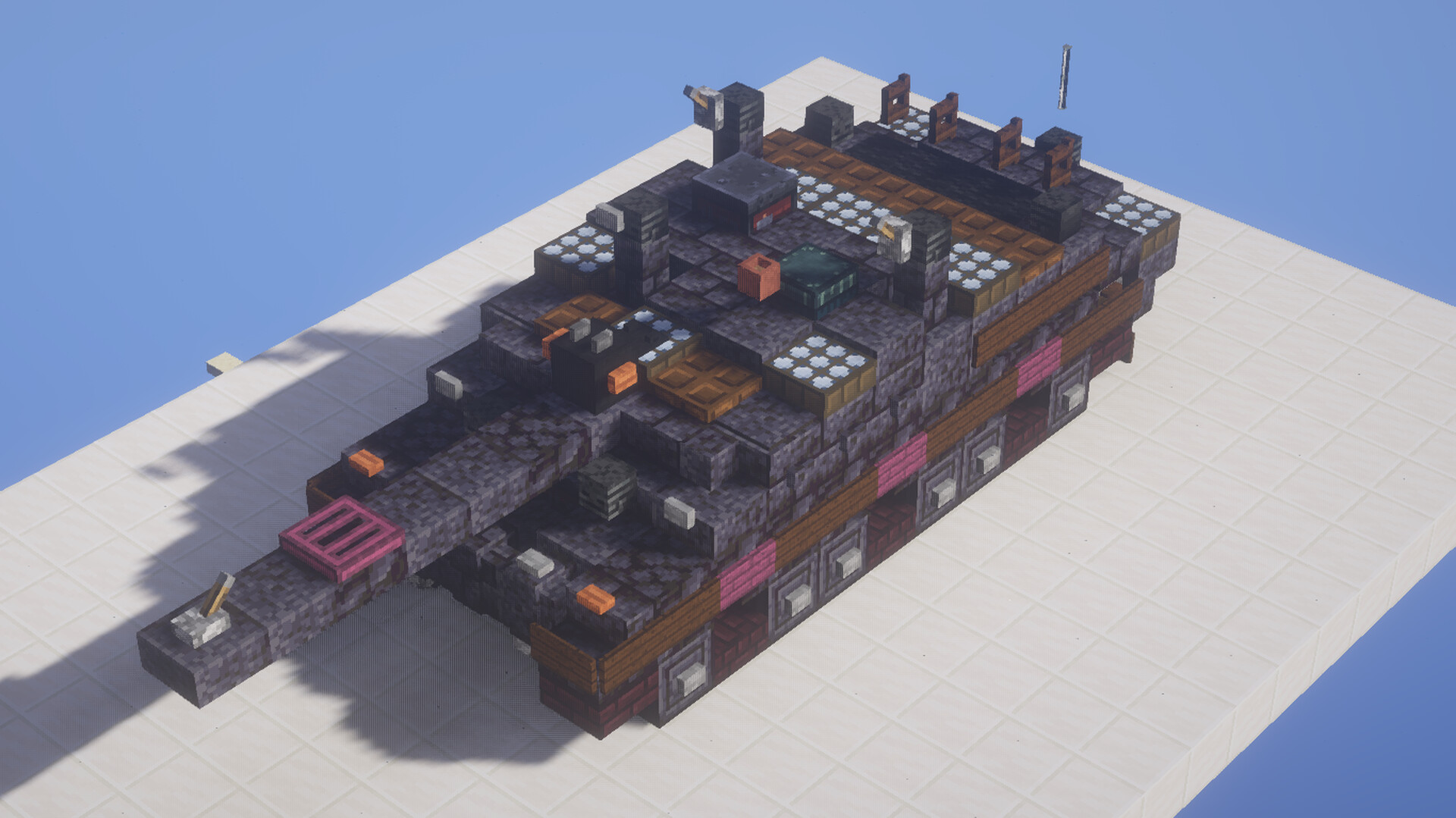 Challenger 2 MBT - Black Night upgrade, 1.5:1 scale Minecraft Map