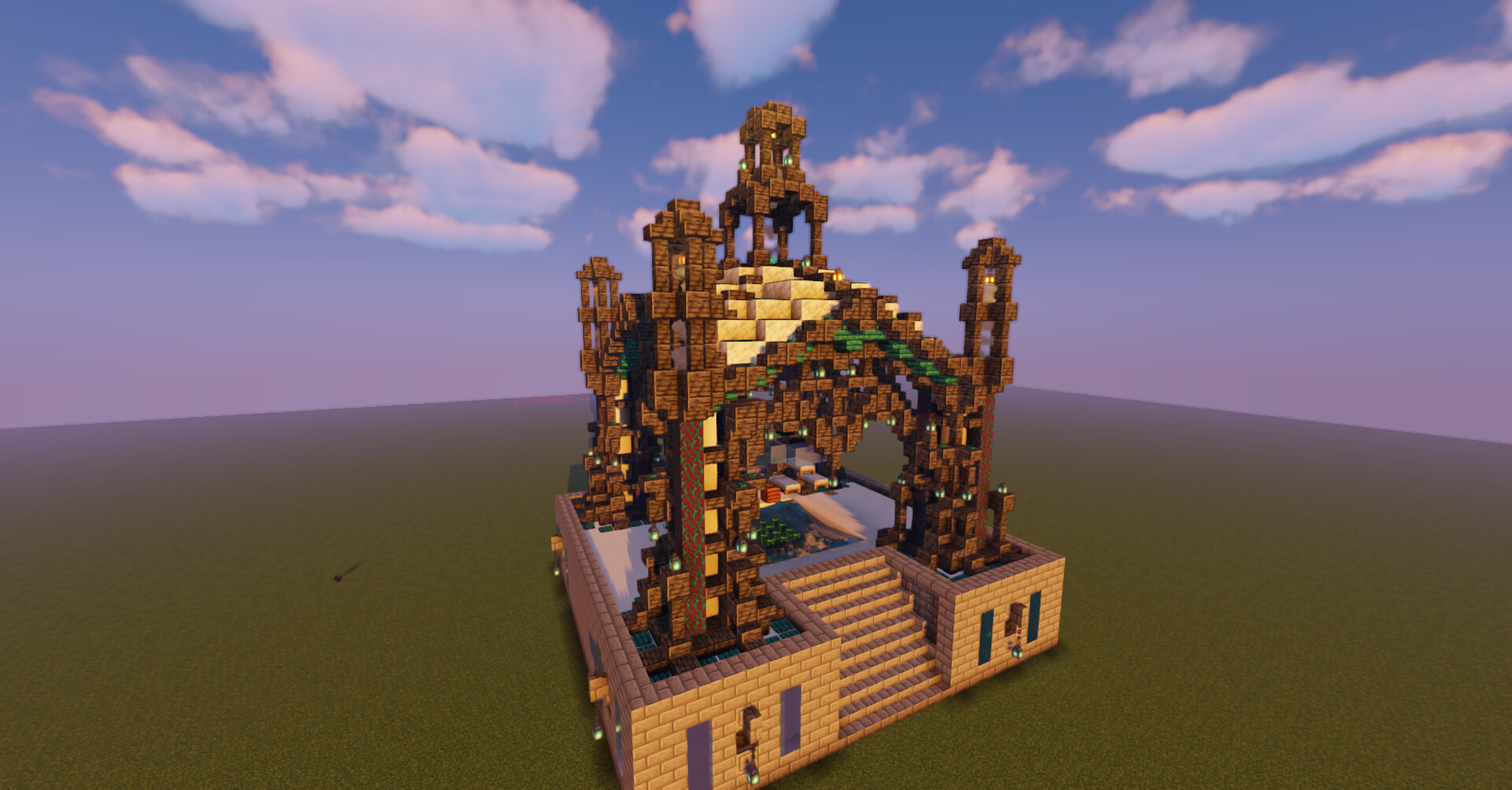 Temple of Iron Minecraft Map