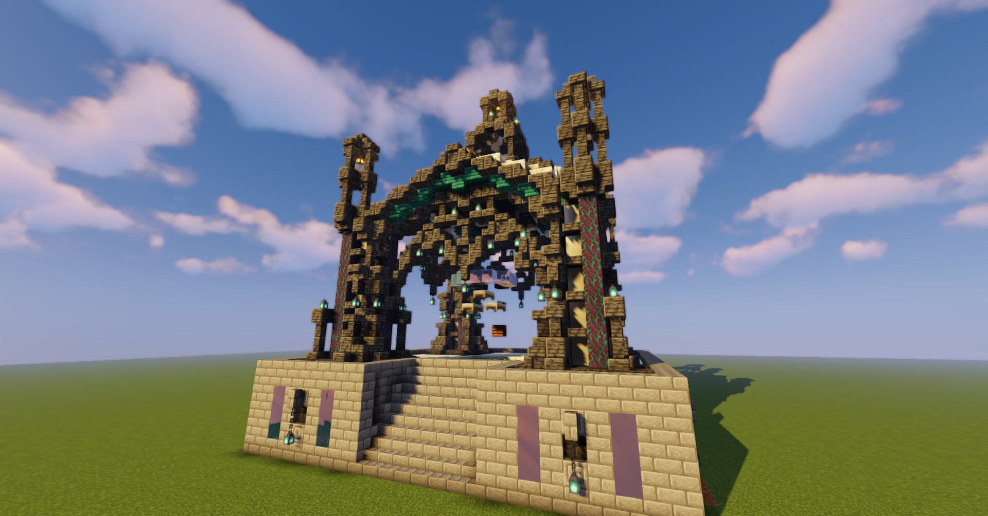 Temple of Iron Minecraft Map