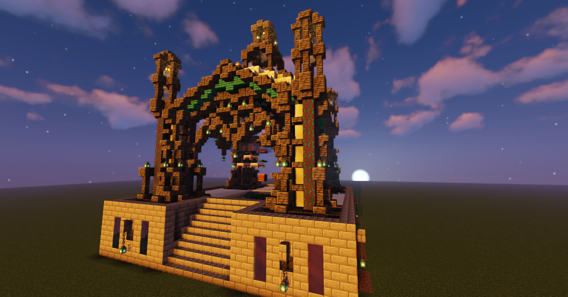 Temple of Iron Minecraft Map