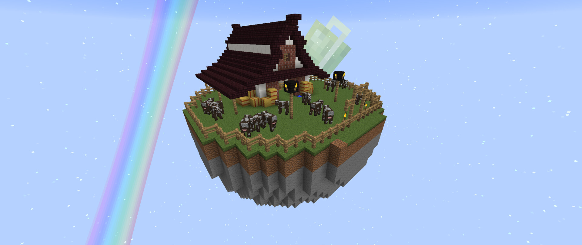 Cow Farm Island Schematic 1.12.2 Minecraft Map