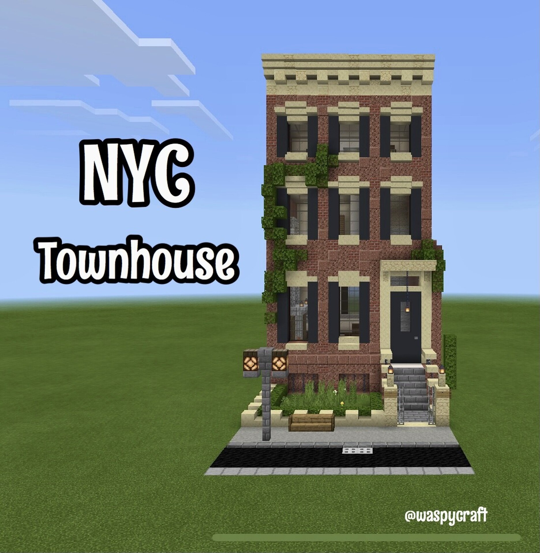Minecraft Nyc townhouse! Minecraft Map