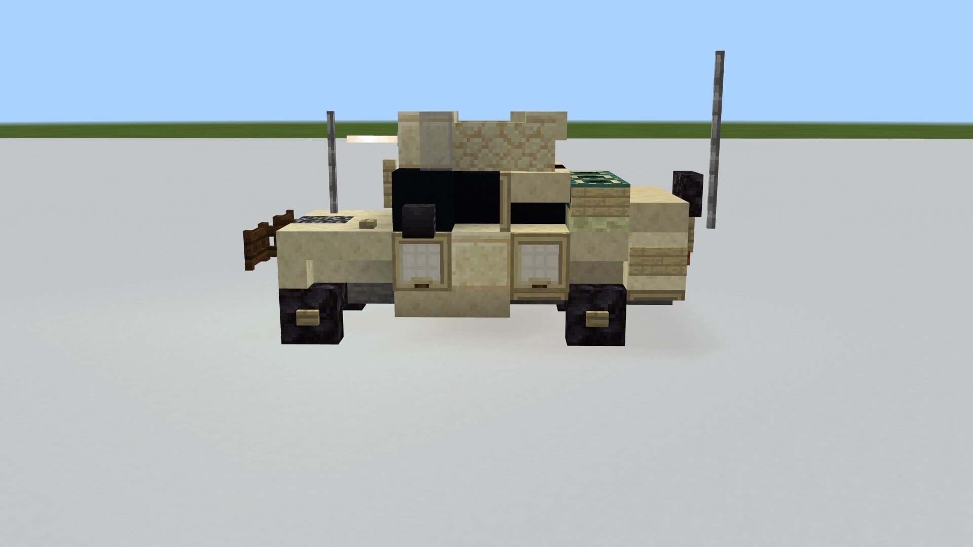 Humvee 1.5:1 Minecraft Map