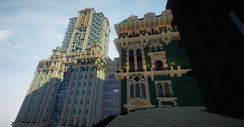 Jade Palace Building | Capitol Minecraft Map