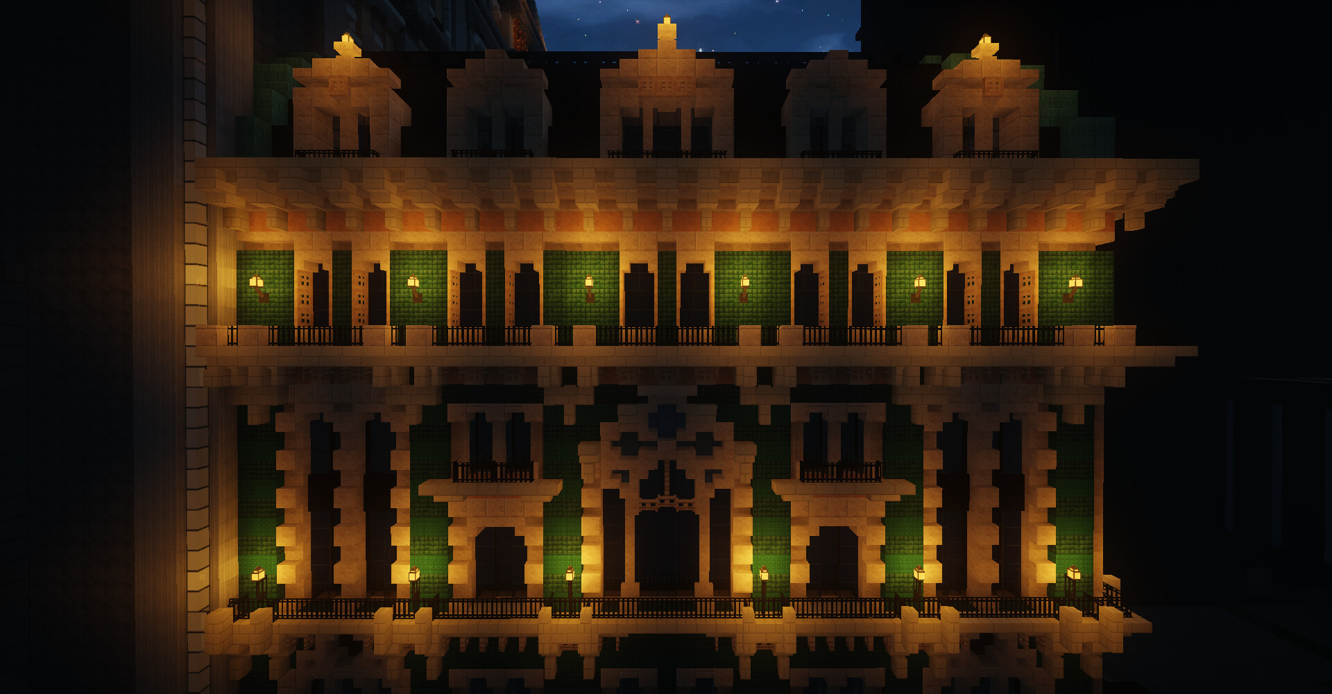 Jade Palace Building | Capitol Minecraft Map