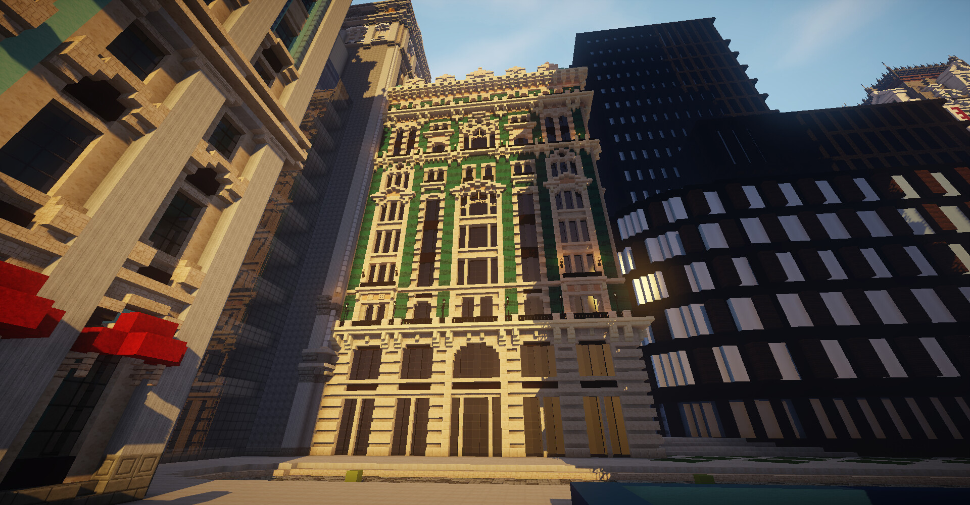 Jade Palace Building | Capitol Minecraft Map