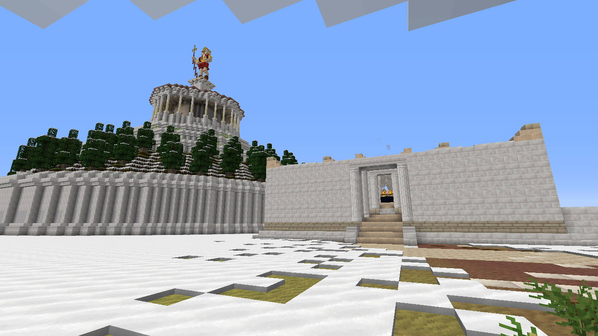 REGIONES DE LA ROMA ANTIGUA: REGIO IX - CIRCO FLAMINIO Minecraft Map