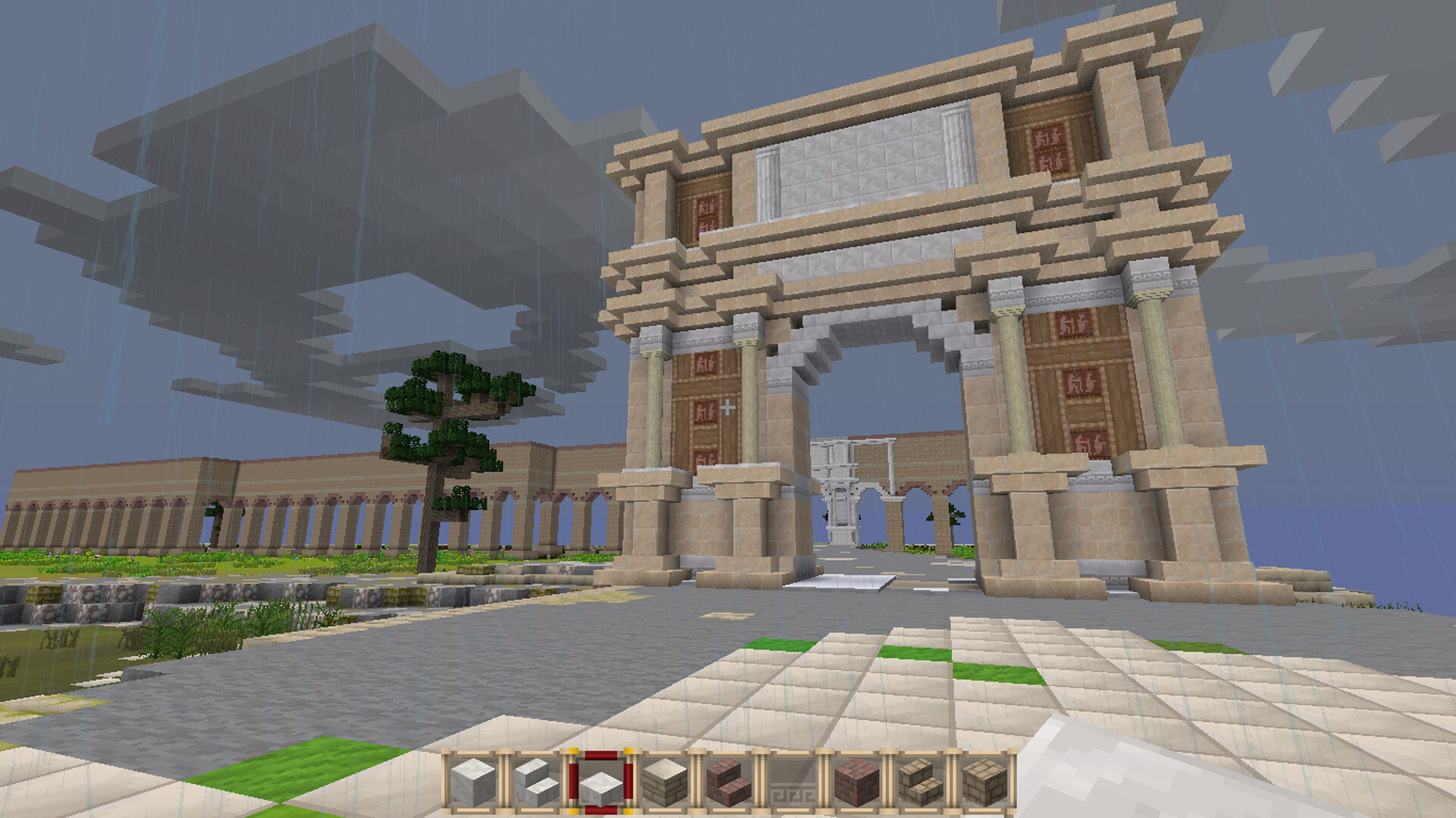 REGIONES DE LA ROMA ANTIGUA: REGIO IX - CIRCO FLAMINIO Minecraft Map