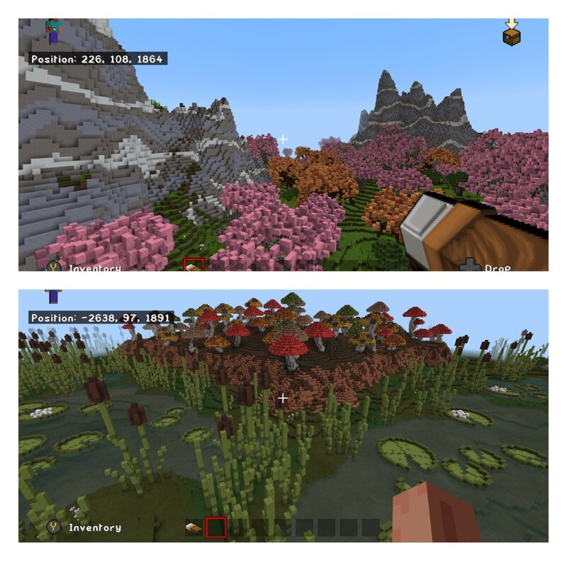 World of Worlds Minecraft Map