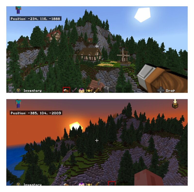 World of Worlds Minecraft Map