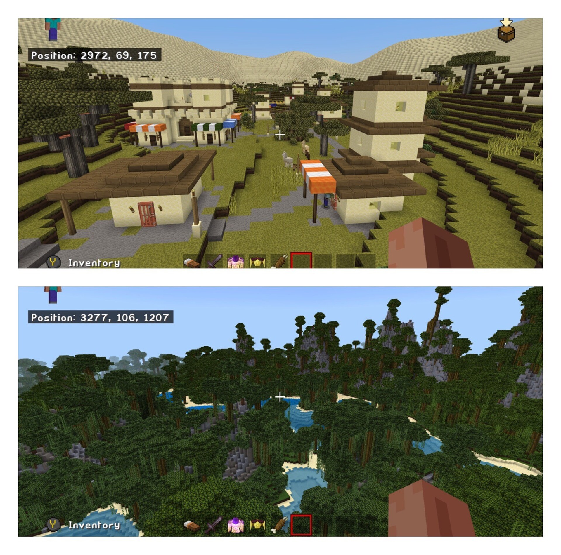 World of Worlds Minecraft Map