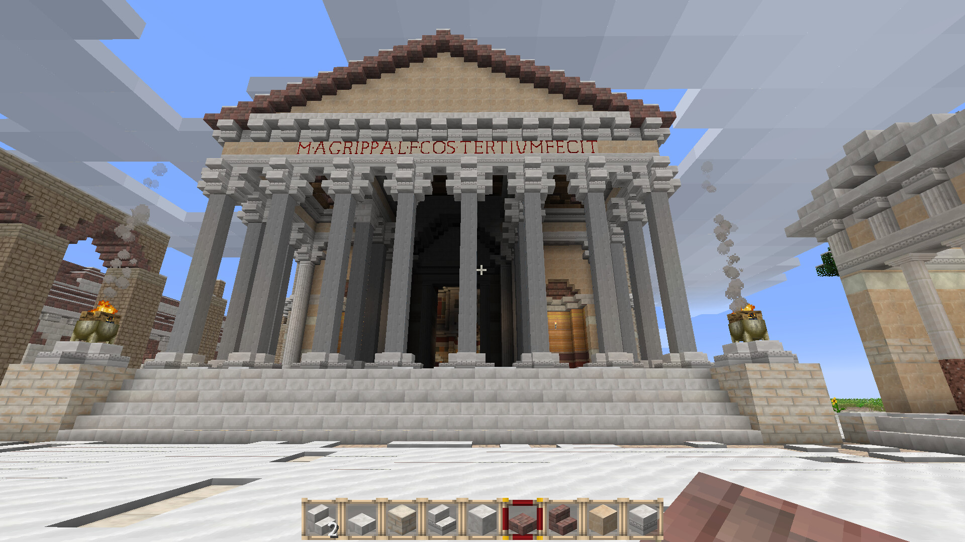 REGIONES DE LA ROMA ANTIGUA: REGIO IX - CIRCO FLAMINIO Minecraft Map