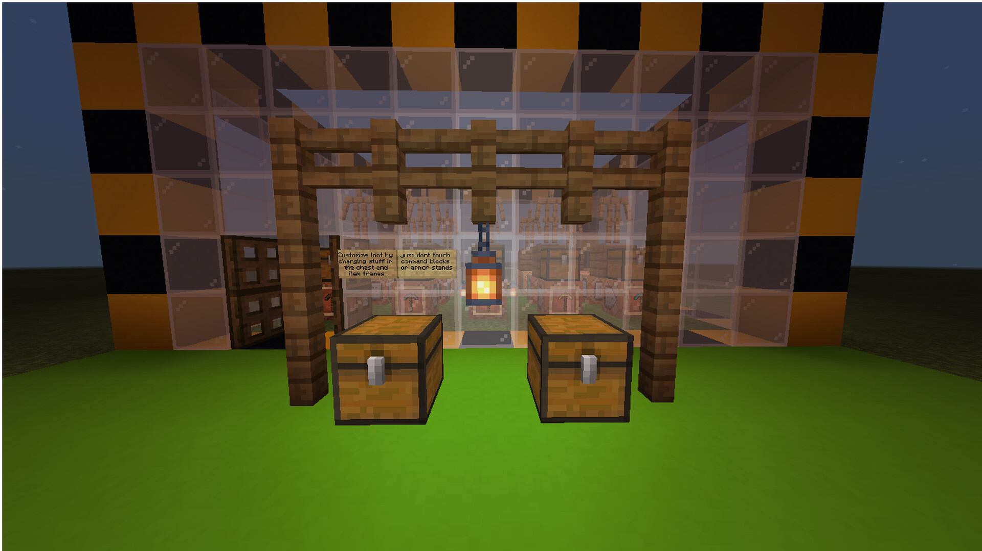 Randomized chest system for hungergame servers Minecraft Map