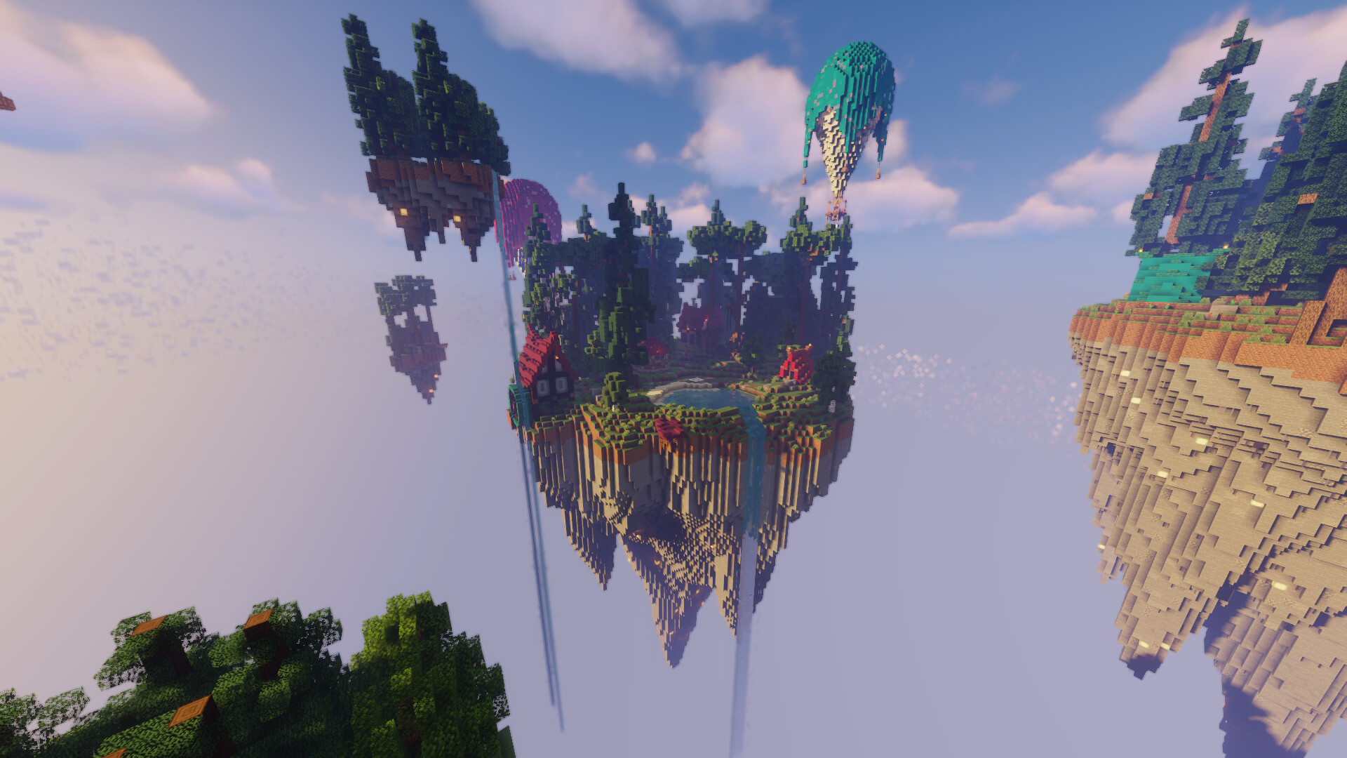 Flying Islands - Server Lobby 1.16.x Minecraft Map