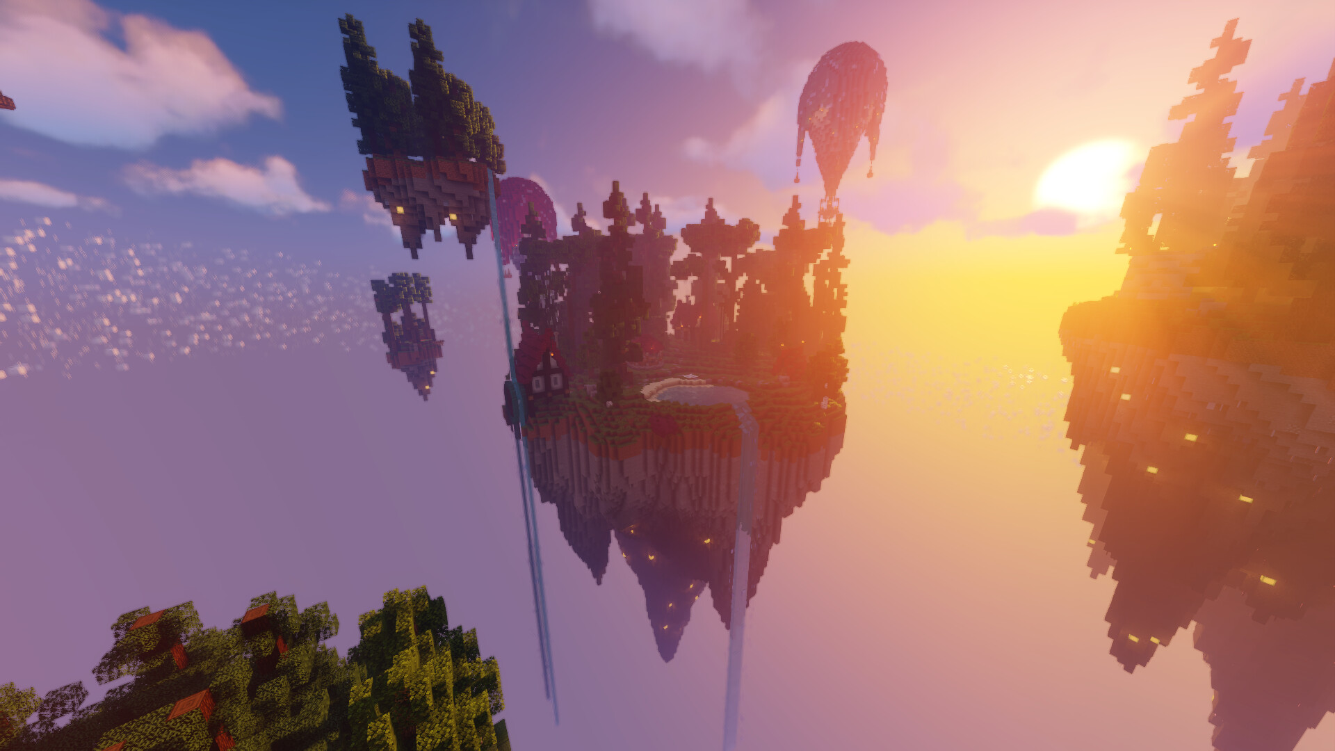 Flying Islands - Server Lobby 1.16.x Minecraft Map