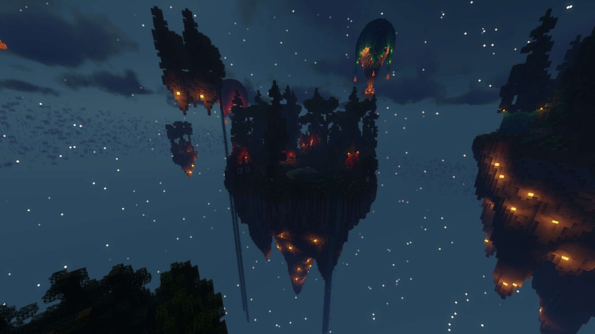 Flying Islands - Server Lobby 1.16.x Minecraft Map