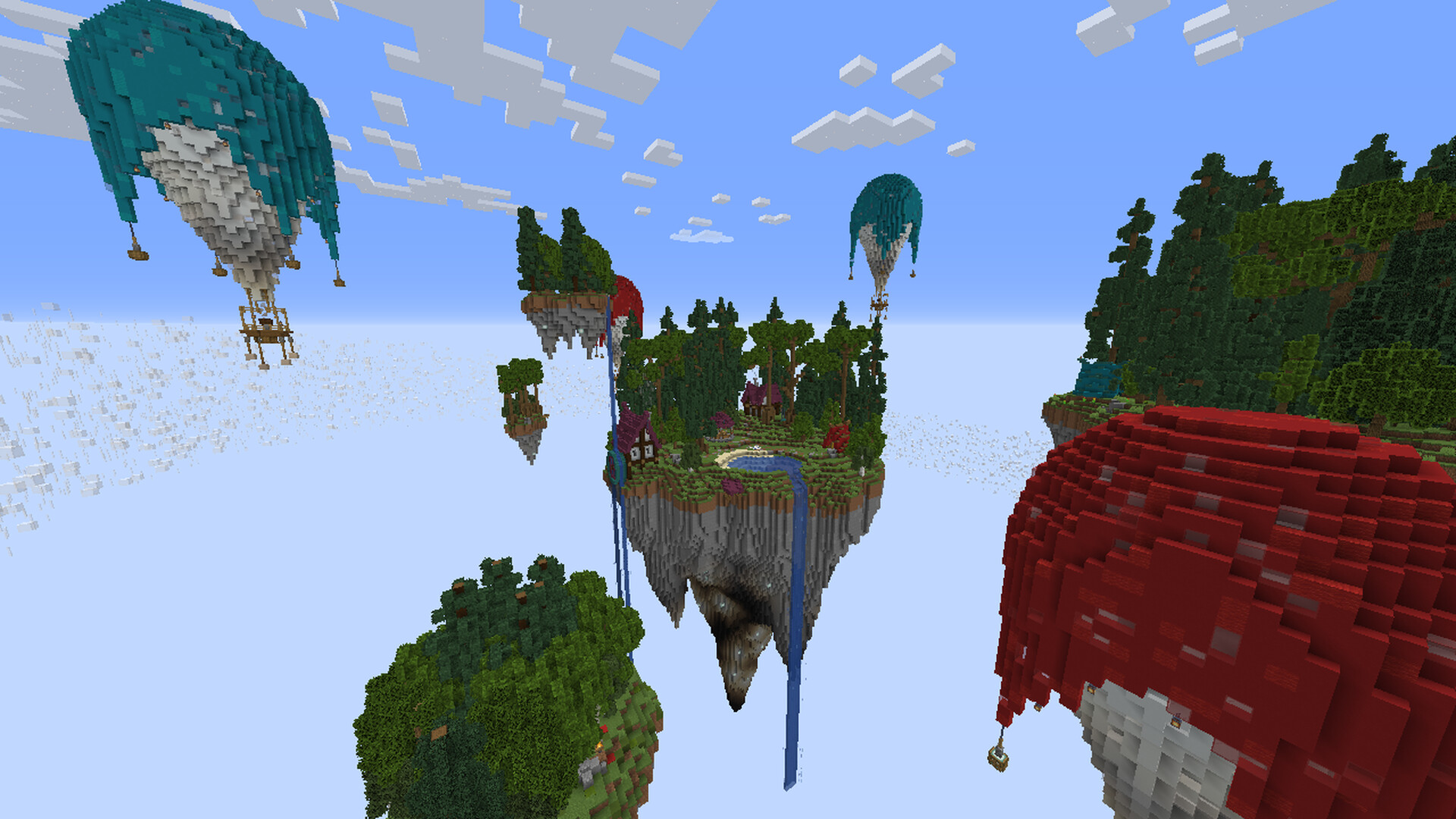 Flying Islands - Server Lobby 1.16.x Minecraft Map