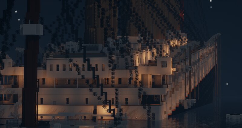 RMS Titanic Sinking | Full interior (Download) Minecraft Map