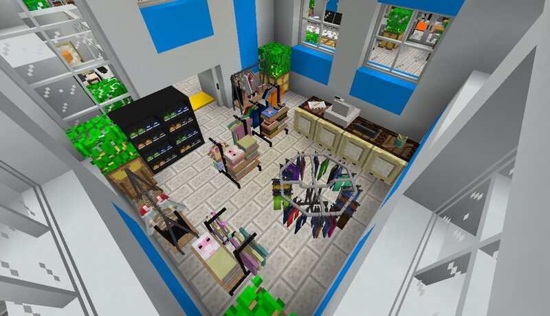 LITTLE CUTE AIRPORT (1.12.2) Minecraft Map