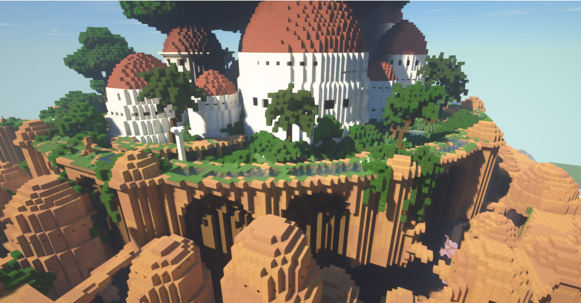 Laputa - Castle in the Sky (Movie Recreation) Minecraft Map