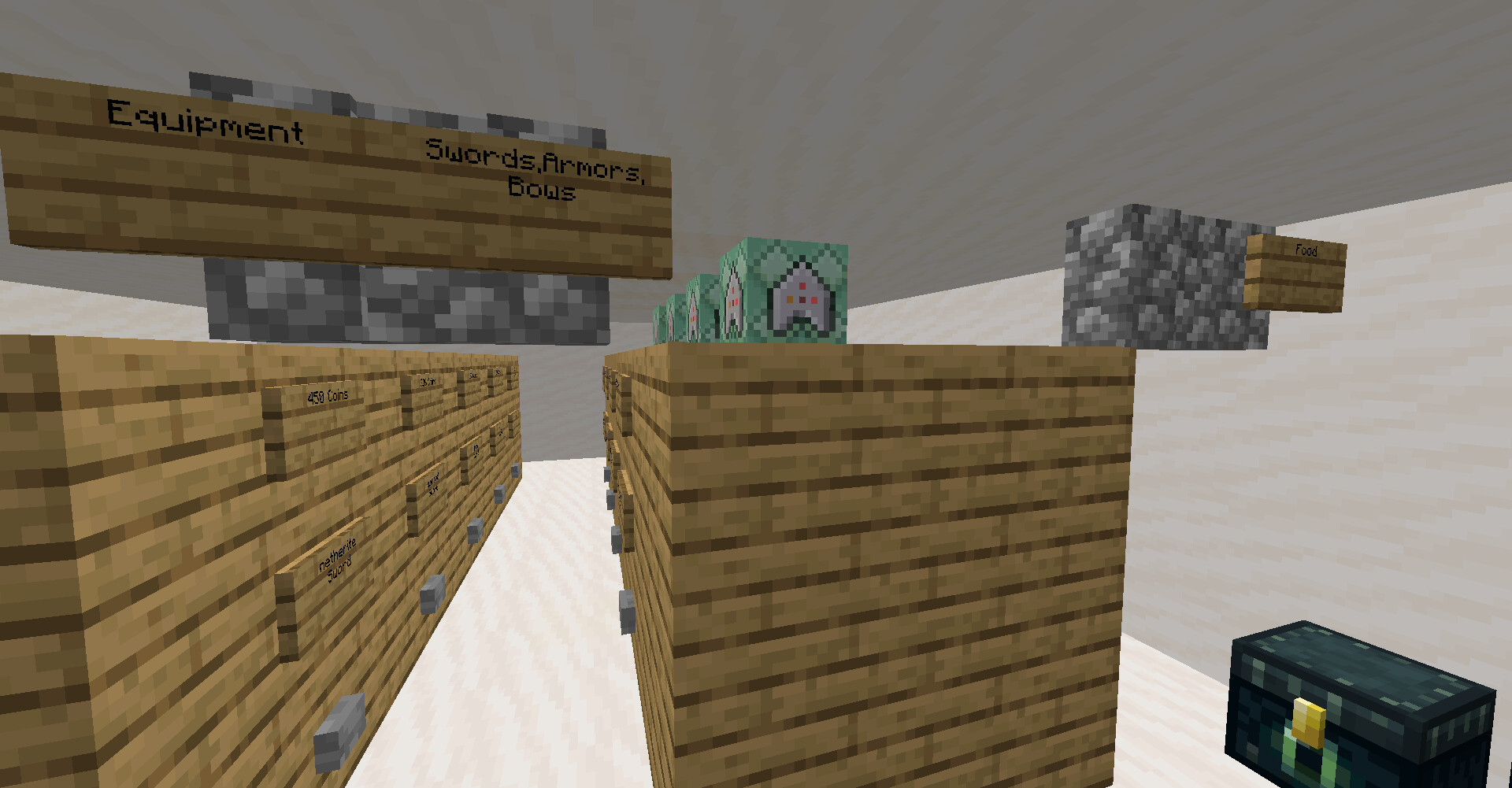 Survival cage Minecraft Map