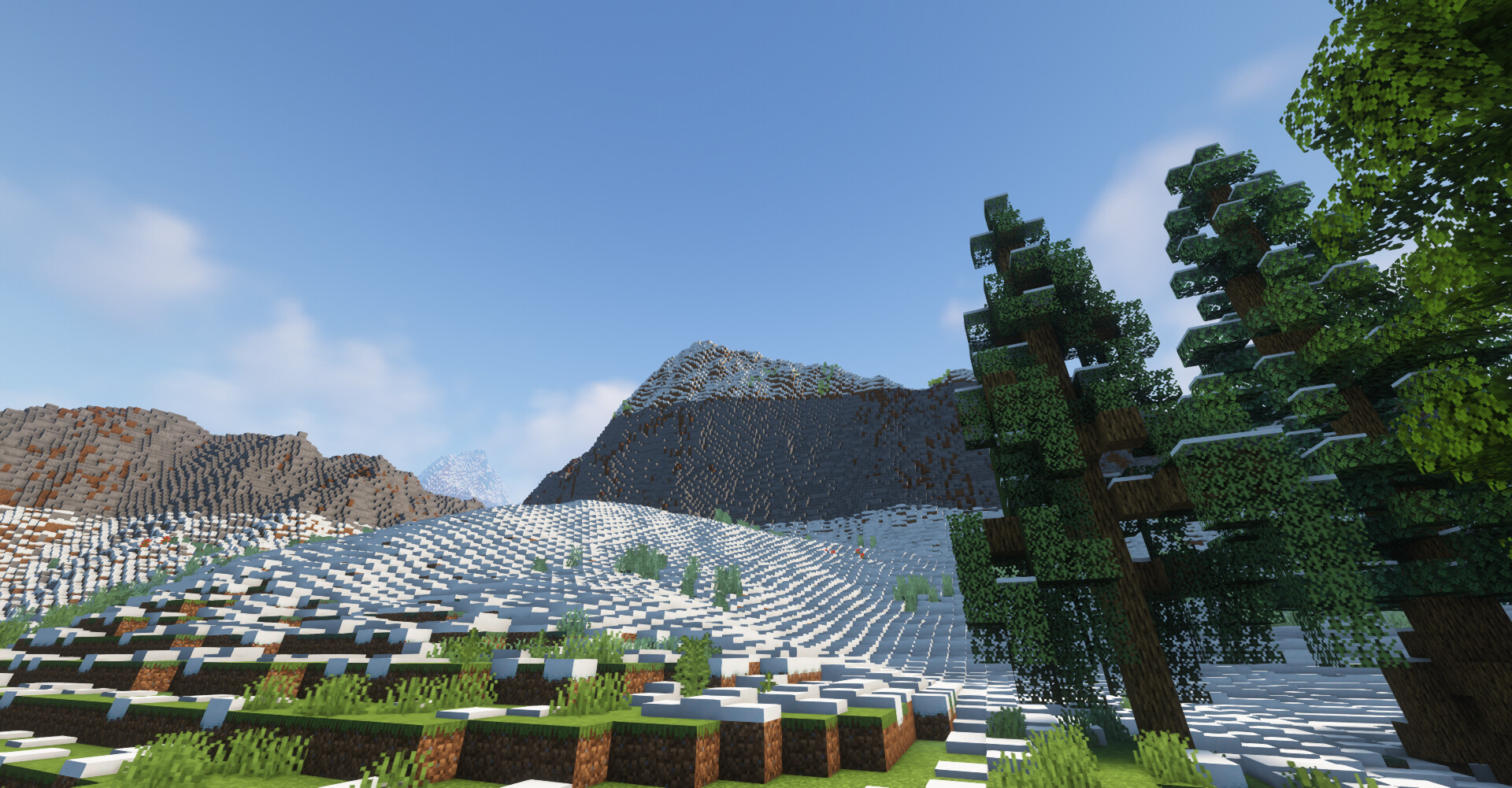 Switzerland Inspired Mountains Minecraft Map