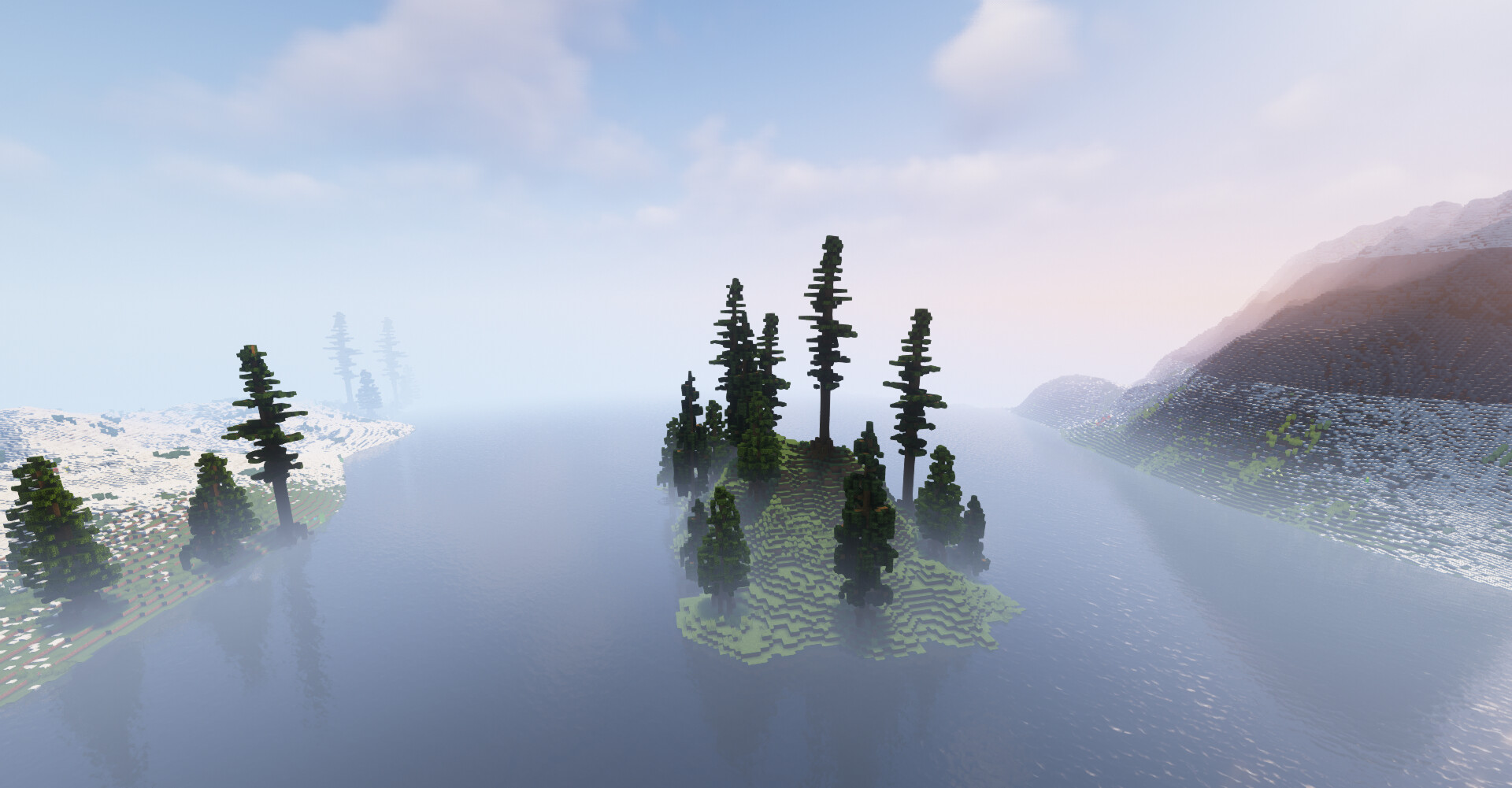 Switzerland Inspired Mountains Minecraft Map
