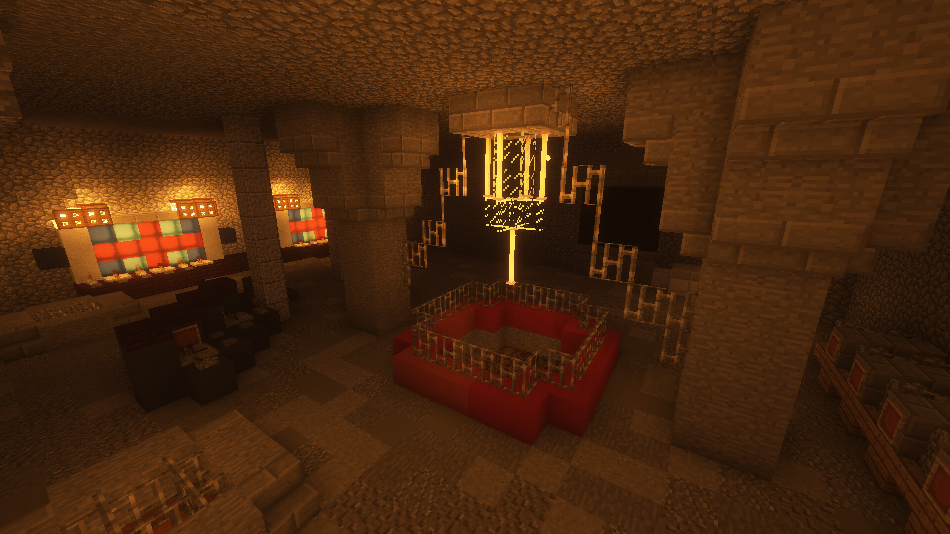 starship UK-Doctor who build(the beast below) Minecraft Map