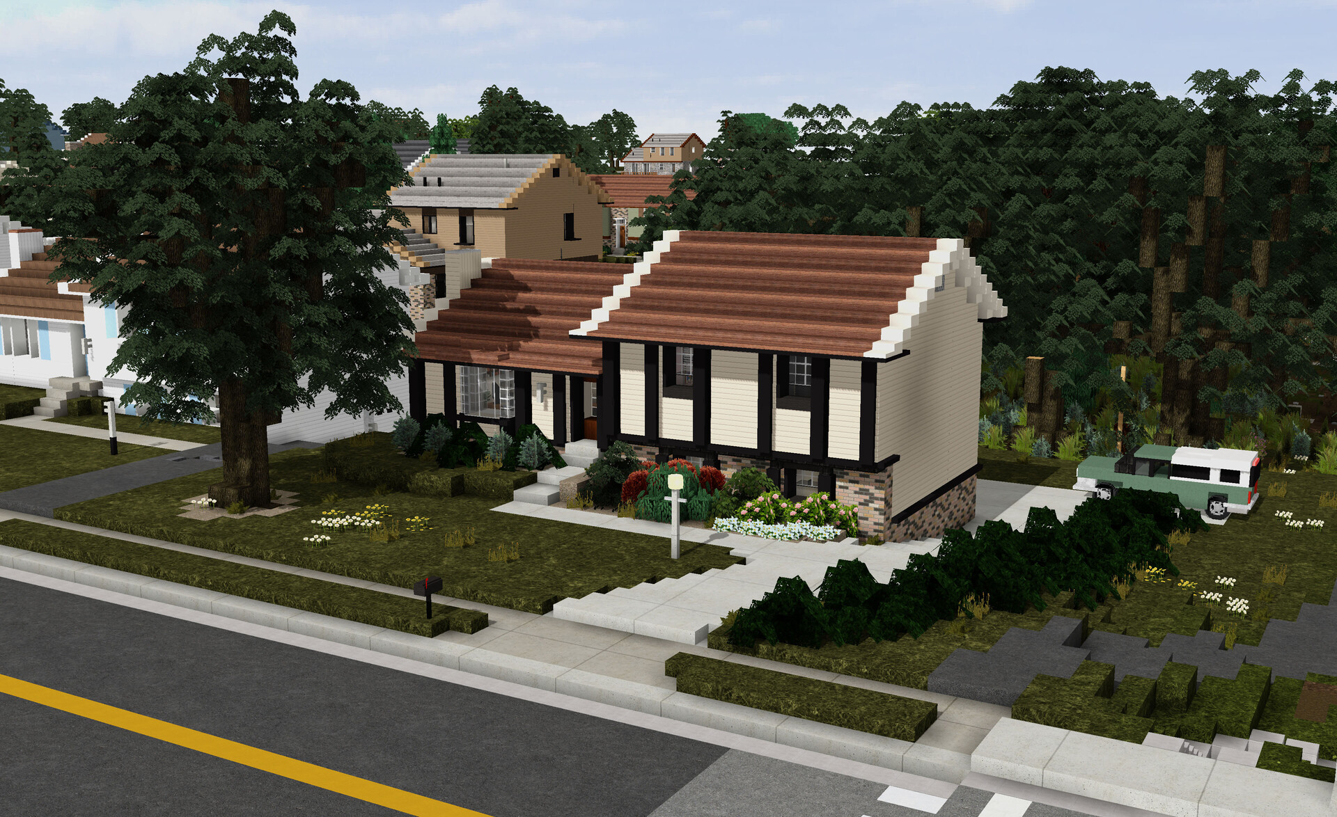 70's Chesterfield Home 1 | TRS Minecraft Map